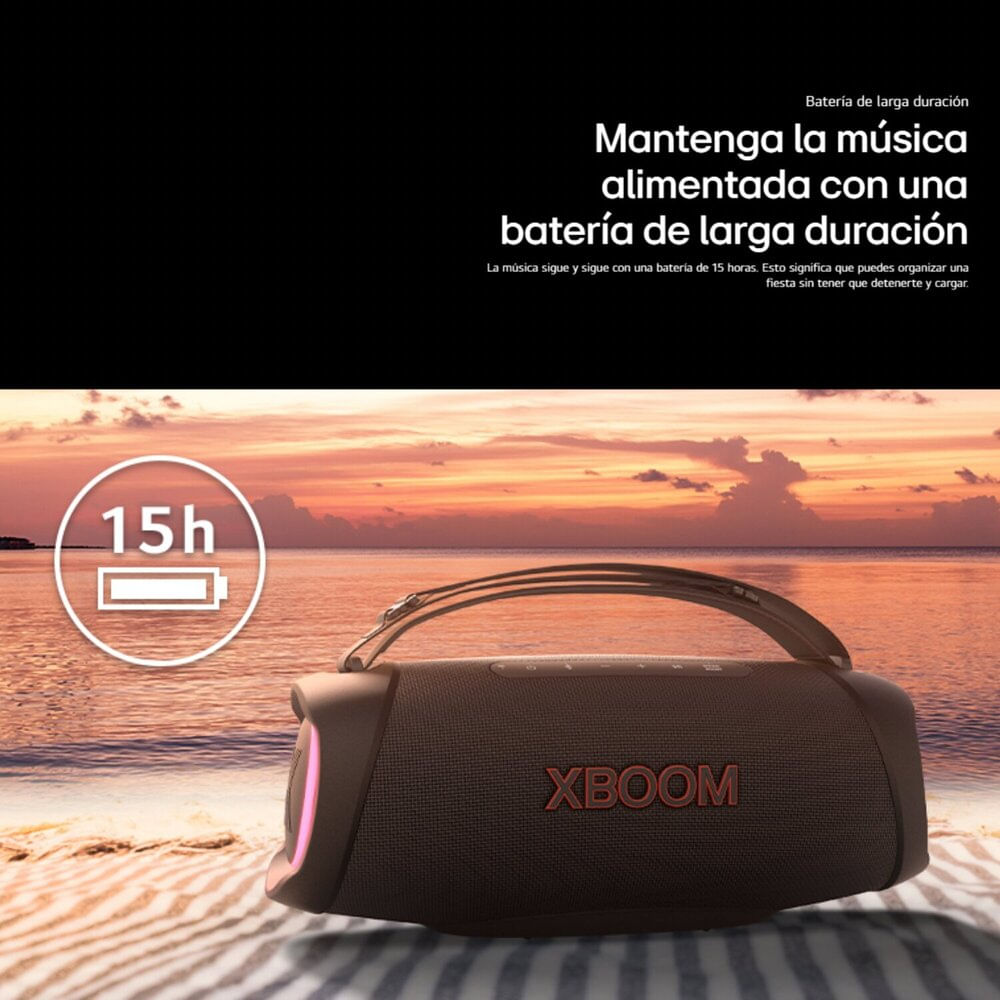 Parlante LG XBOOM Go XG8 Inalámbrico Negro | Compara precios con Compy.pe