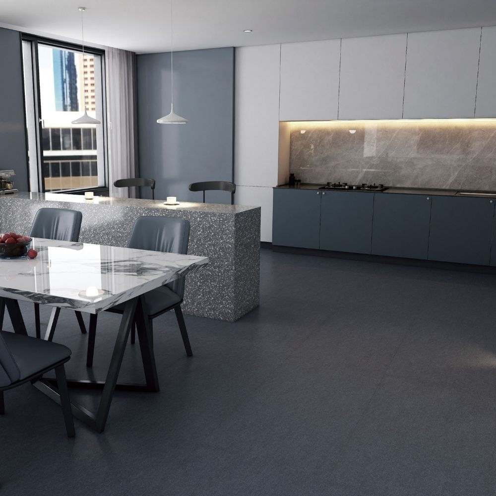 Piso Cementicio Gris Oscuro 120x60cm 2.16m2 Orange - Promart