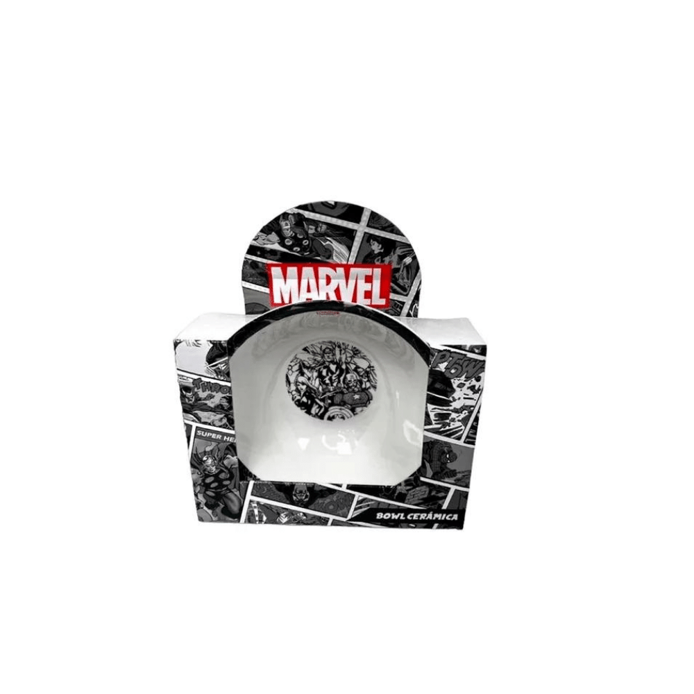 Plato Hondo de Cerámica Marvel Avengers - Promart