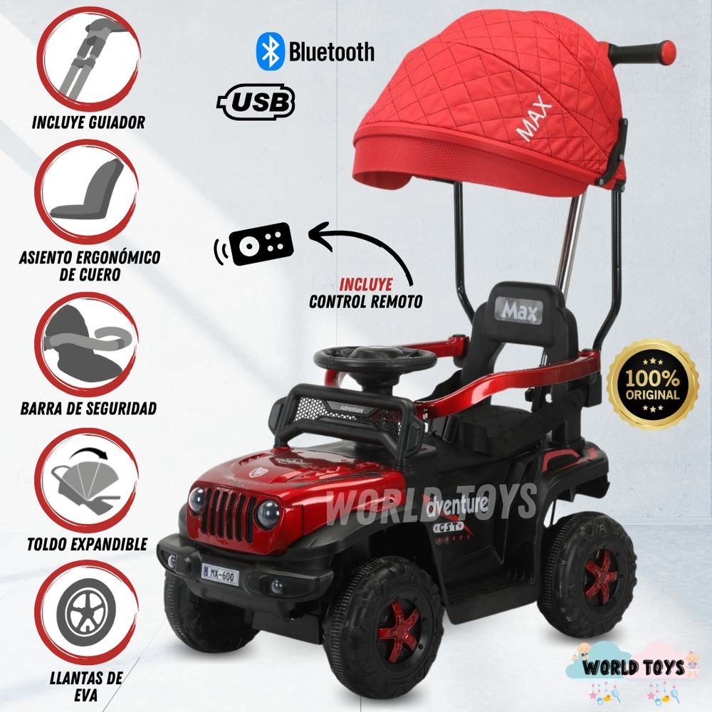 Correpasillo con Control Remoto Rowl Borgoña - Promart