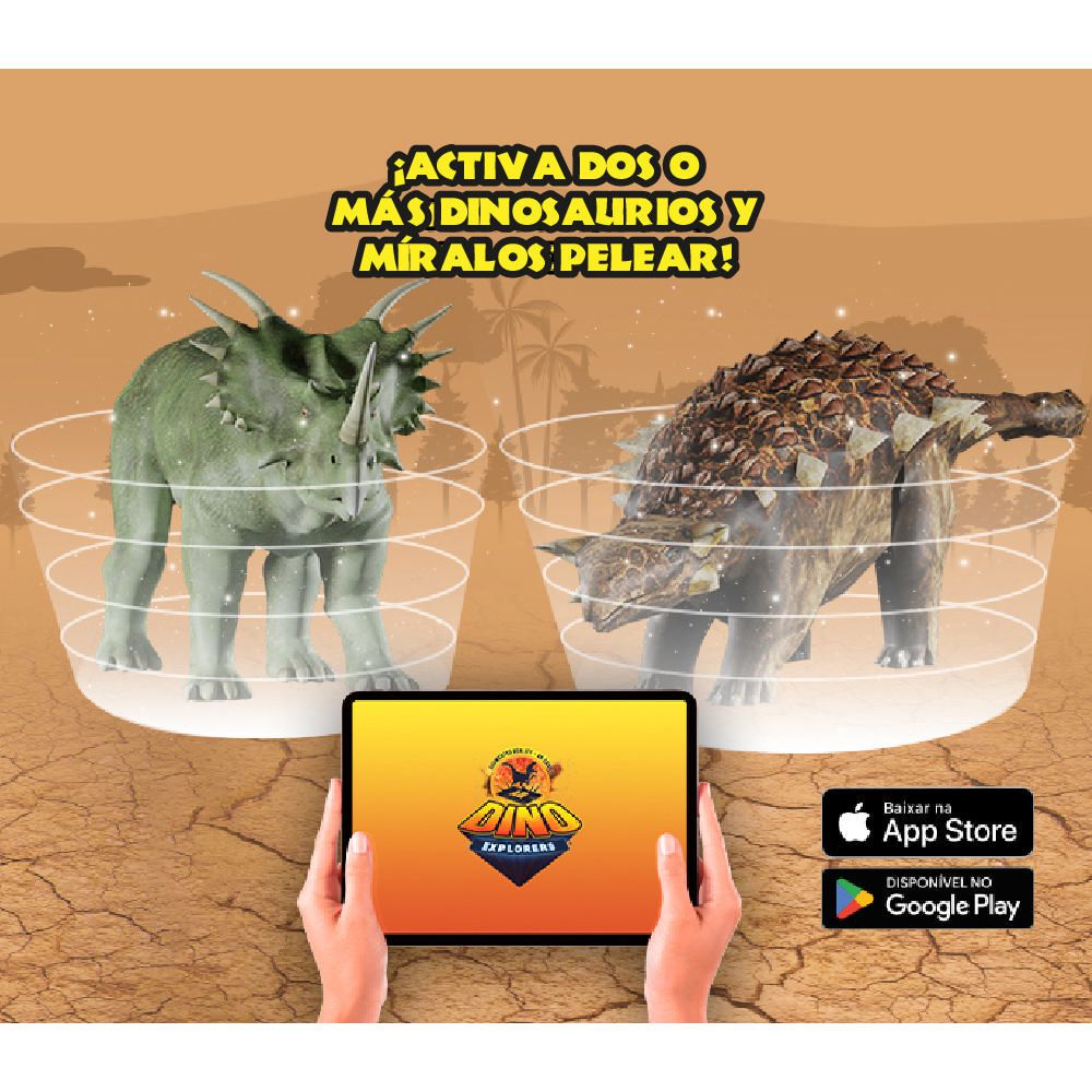 Juego Ar Dino Explorers - Brachiosaurus - Promart
