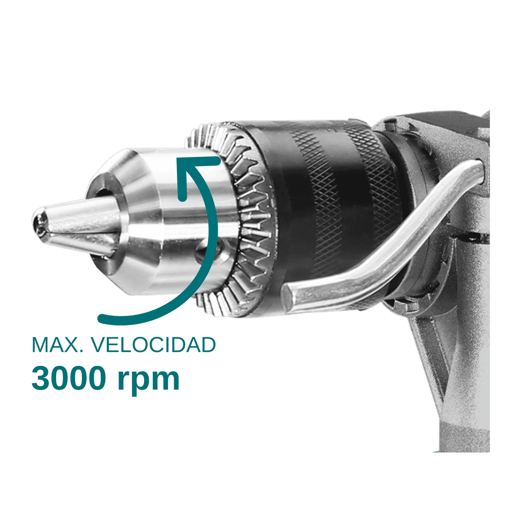 Taladro Percutor 1100w Industrial Total TG211166 - Promart