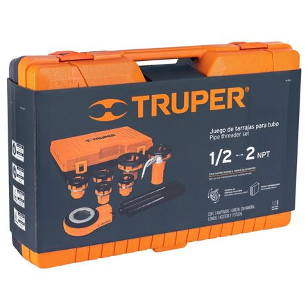 Tarrajas roscadora tubo, 4 UNIDADES Truper | Promart.pe - Promart