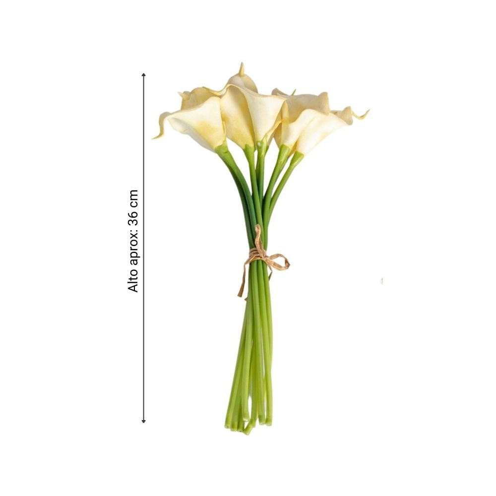 Ramo de Arums Blanco Orange - Promart