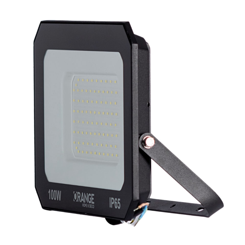 Reflector LED Orange 100w Negro Luz Fría - Promart