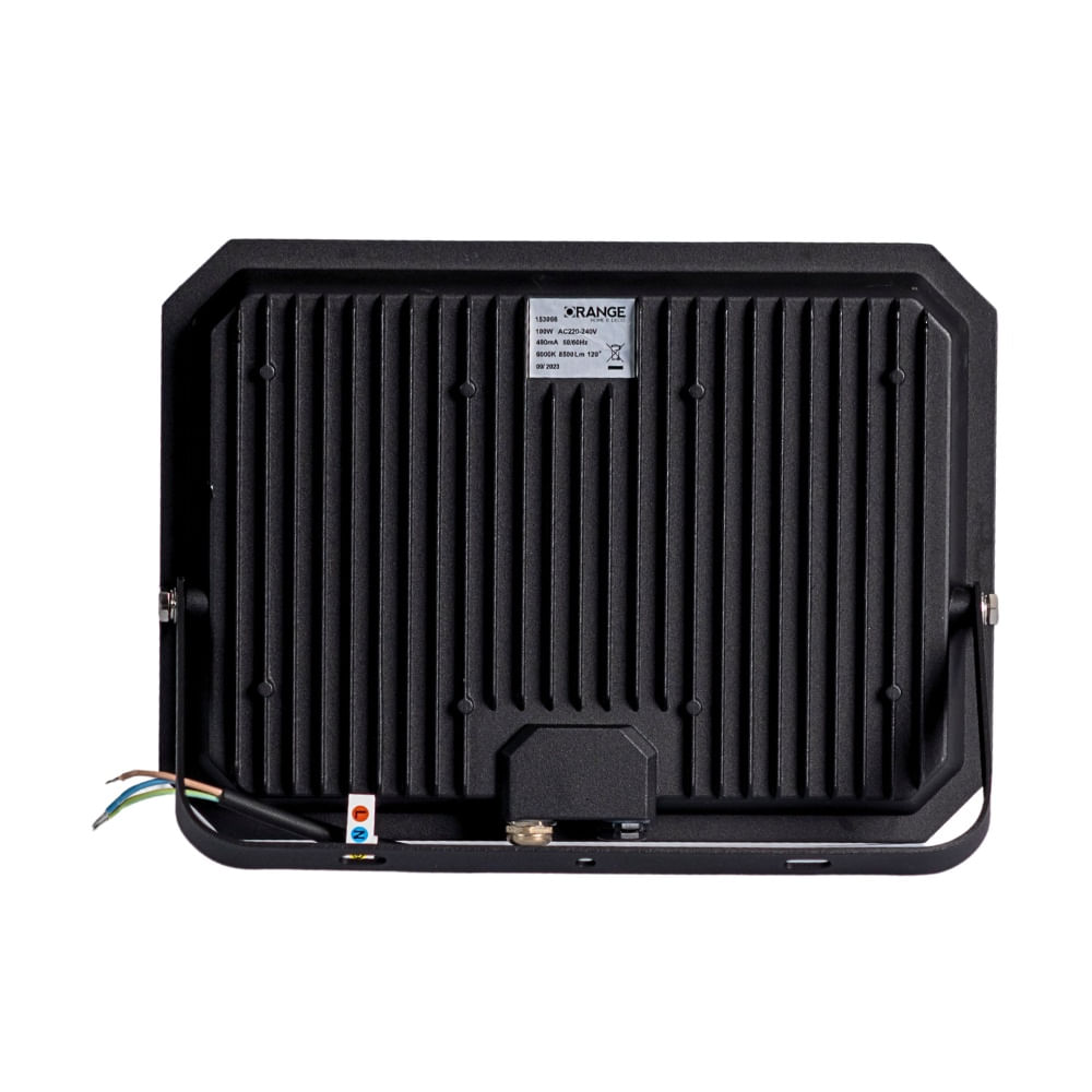Reflector LED Orange 100w Negro Luz Fría - Promart