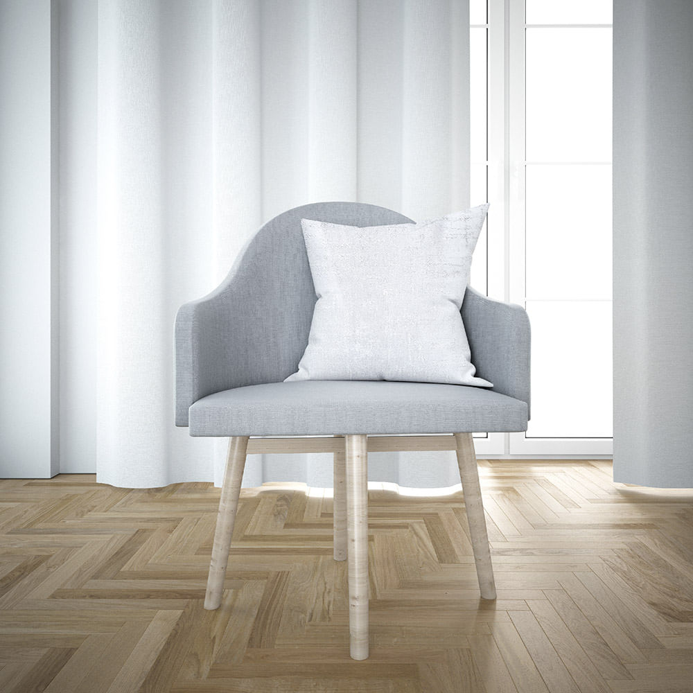 Cojín decorativo 45x45cm Gloss Perla Orange - Promart