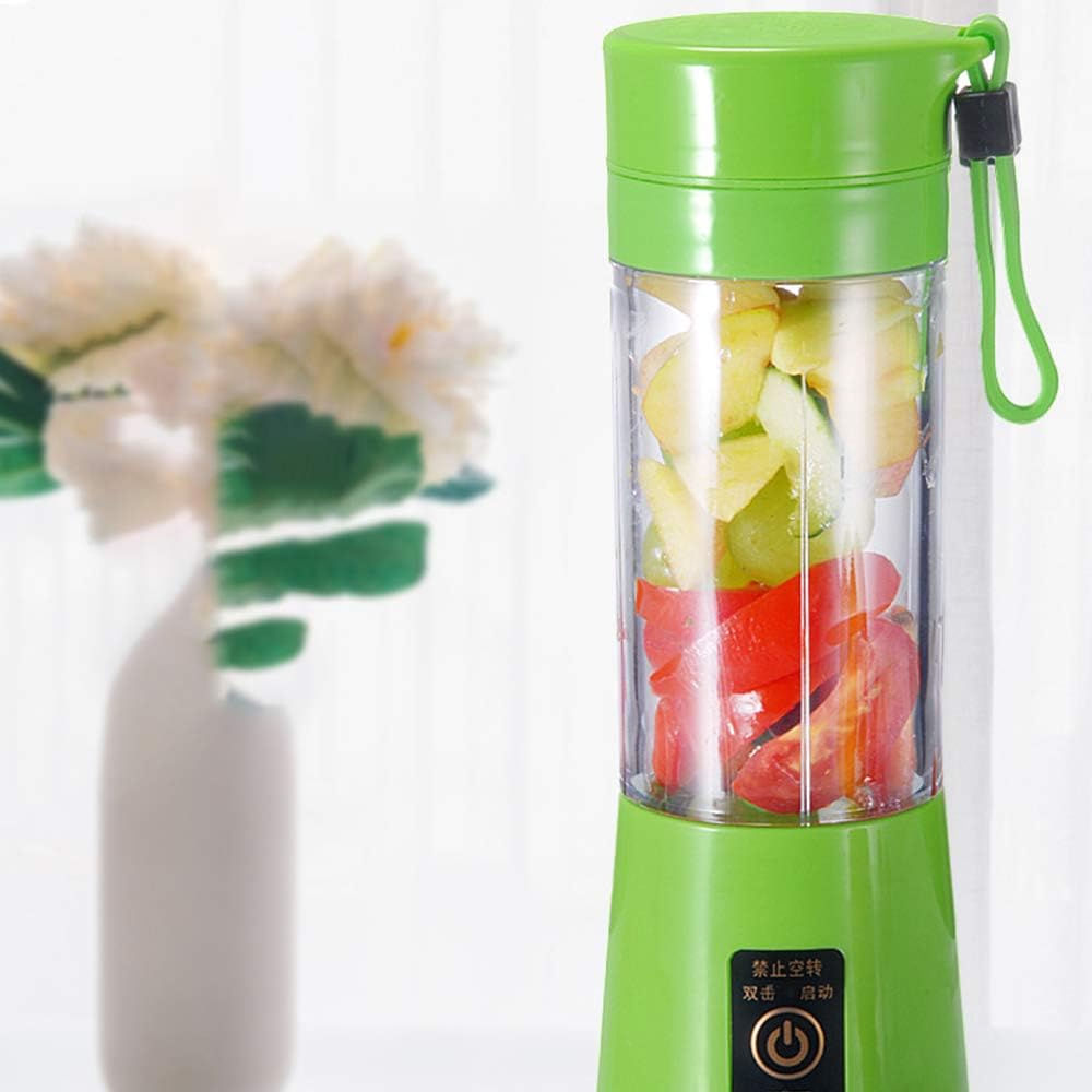 Mini licuadora Portátil con USB Recargable Verde - Promart