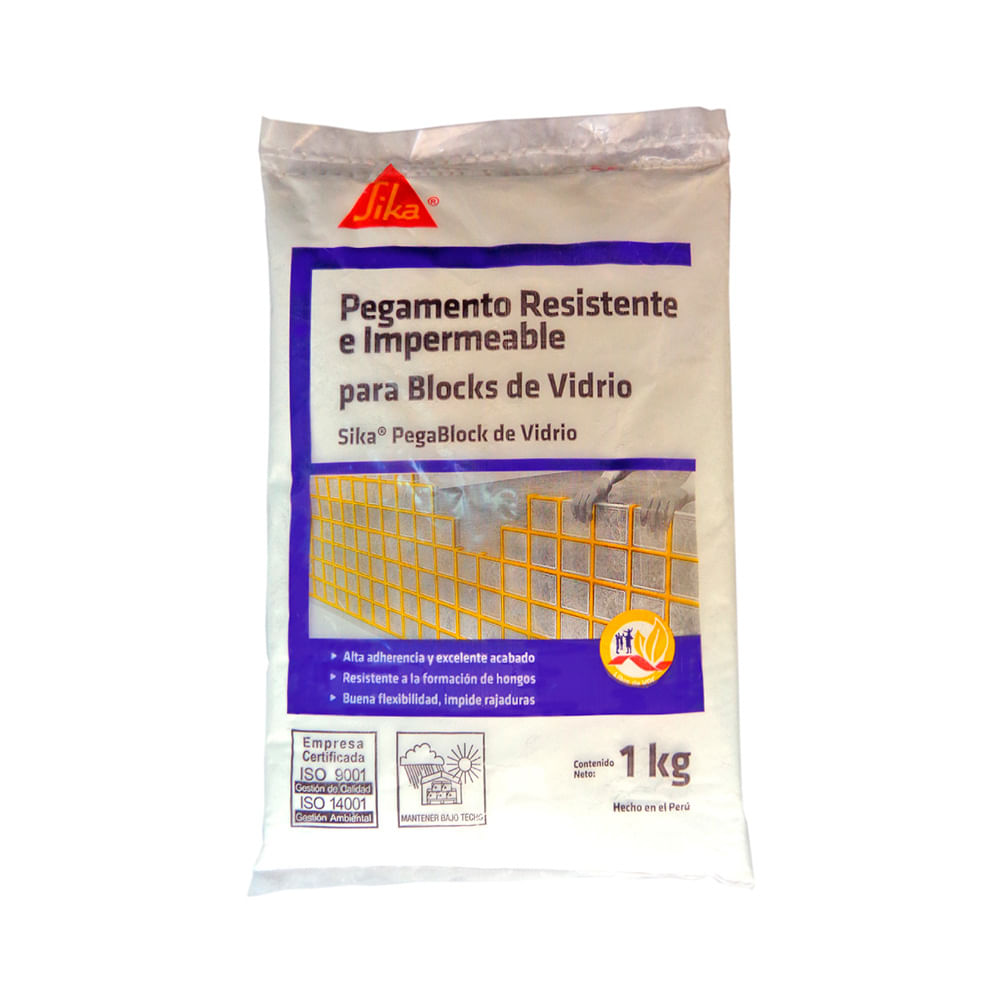 Pegamento Pegablock para bloques de vidrio x 1 kg - Promart