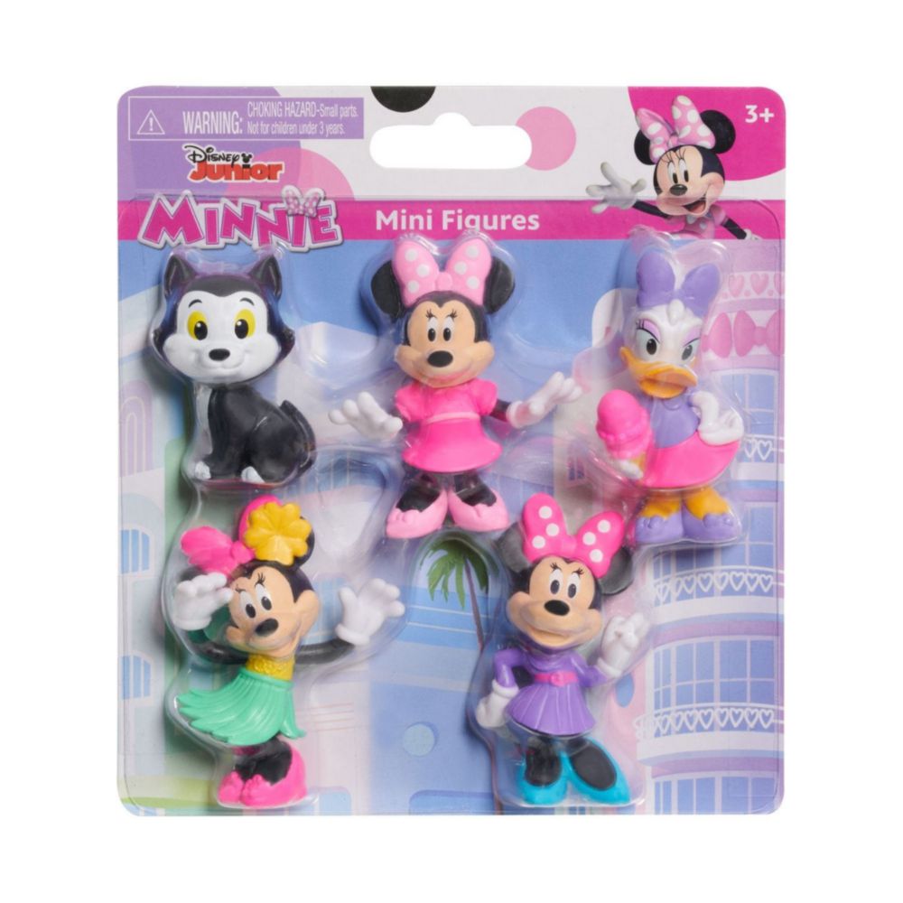 Set De Figuras Minnie Mouse Pack X5 - Promart