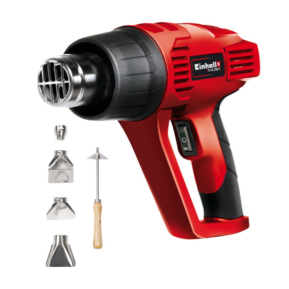 COMBO Einhell: Pistola de Calor TC-HA 2000/1 2000W + Pistola para Pintura TC-SY 500P 1000ML 500W ...