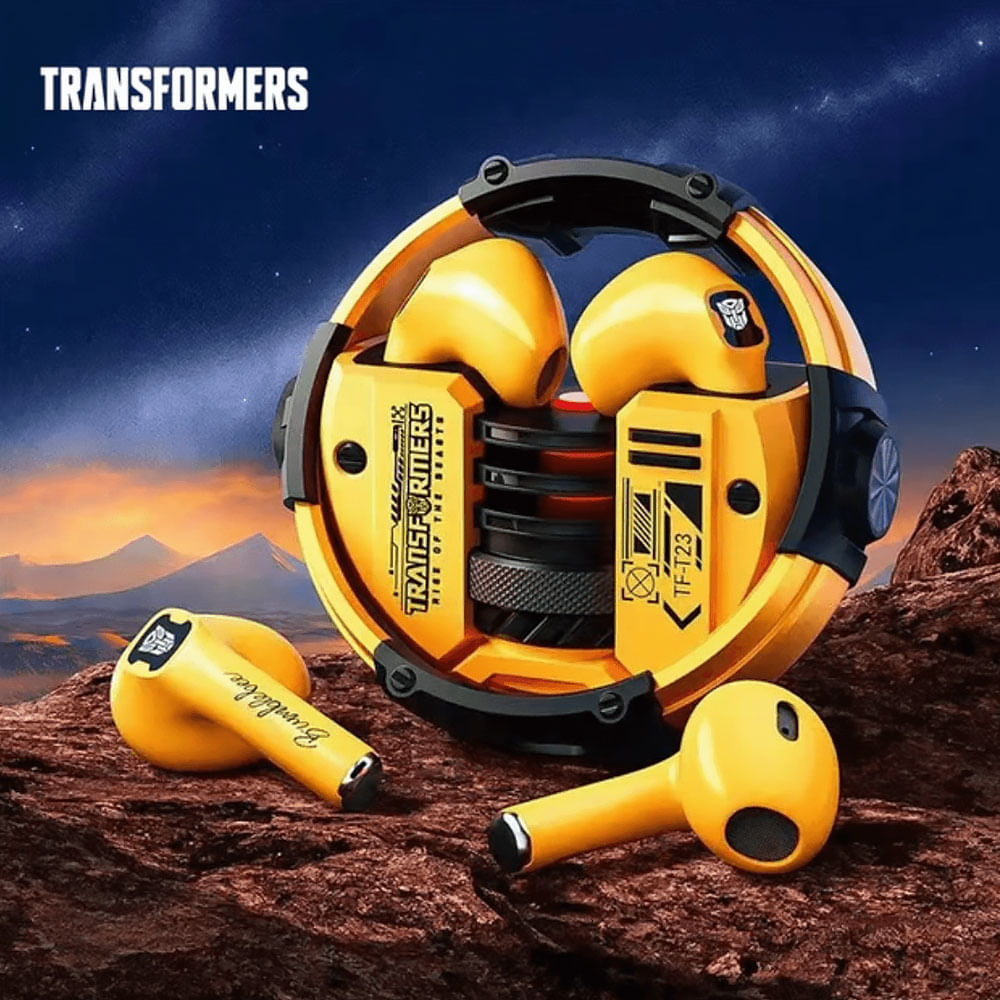 Audífonos Inalámbricos TRANSFORMERS TF-T23 Amarillo - Promart