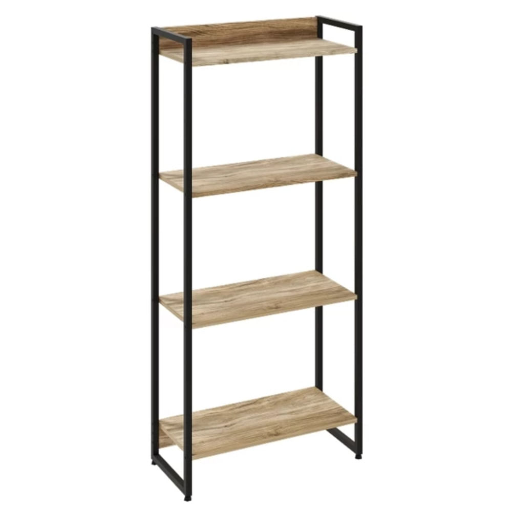 Librero Industrial Brody color Roble 4 repisas TU MESITA - Promart