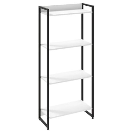 Librero Industrial Brody color Blanco 4 repisas TU MESITA | Promart.pe - Promart