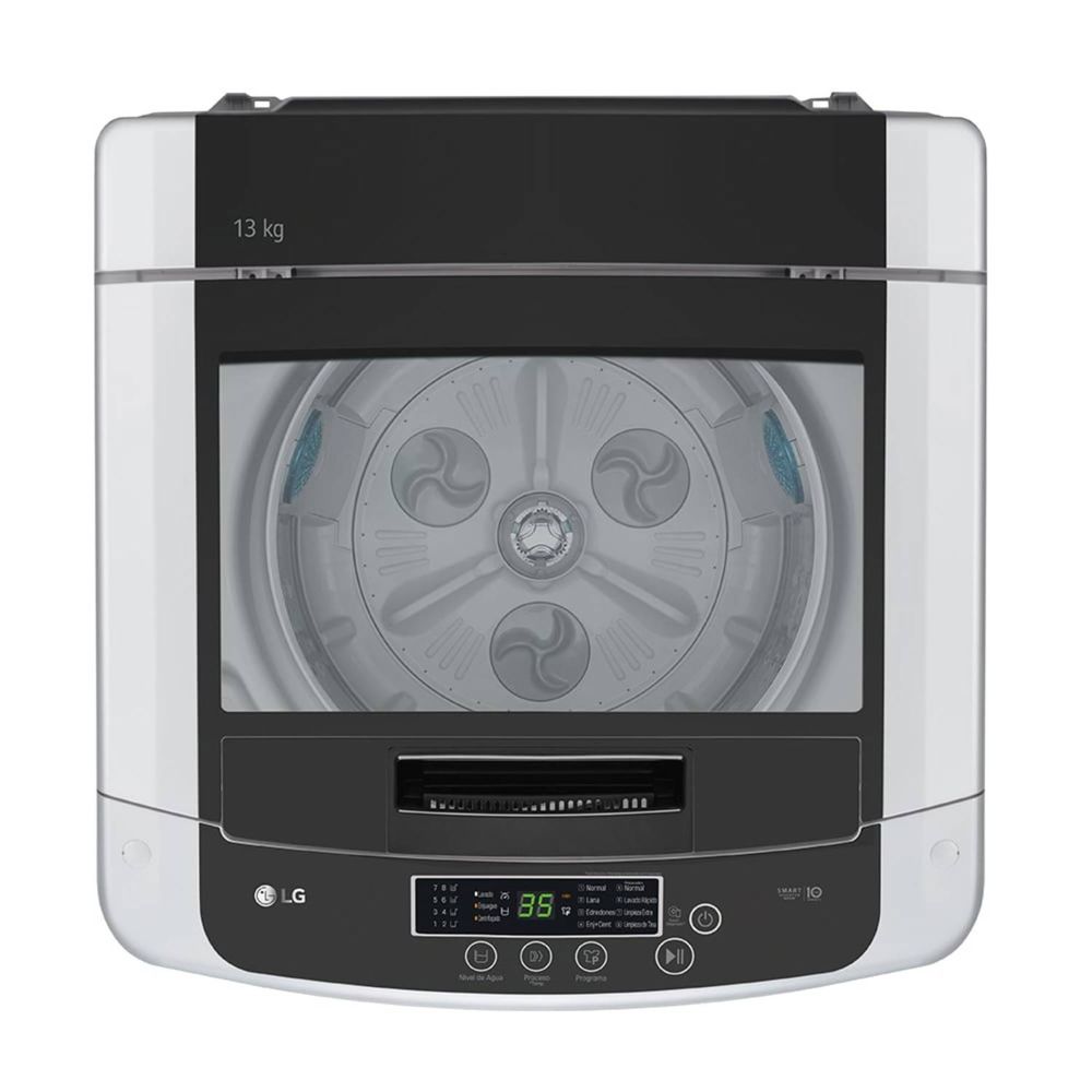 Lavadora LG 13Kg Smart Motion Carga Superior WT13DPBK Gris - Promart