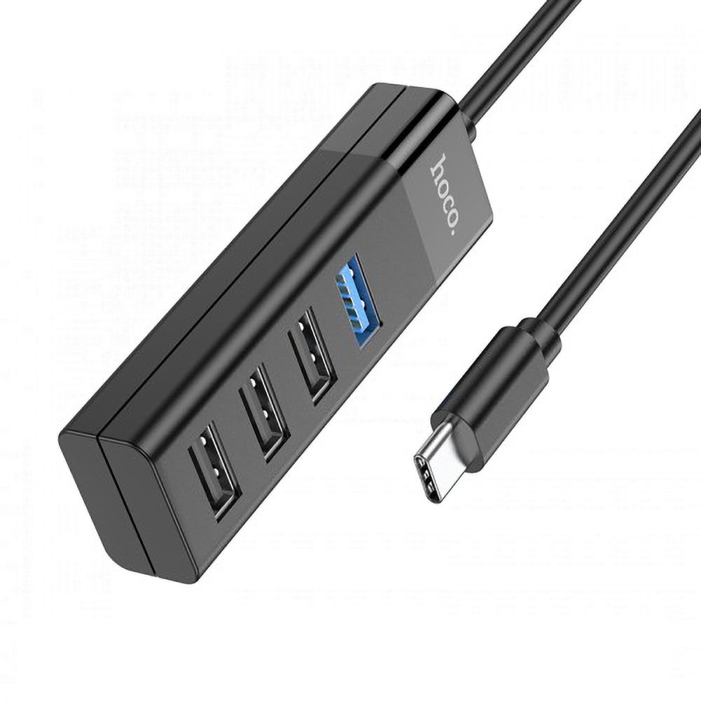 Adaptador Puerto Hub Tipo C A Usb Multipuerto Usb 3.0 Usb 2.0 Hoco Hb25 ...