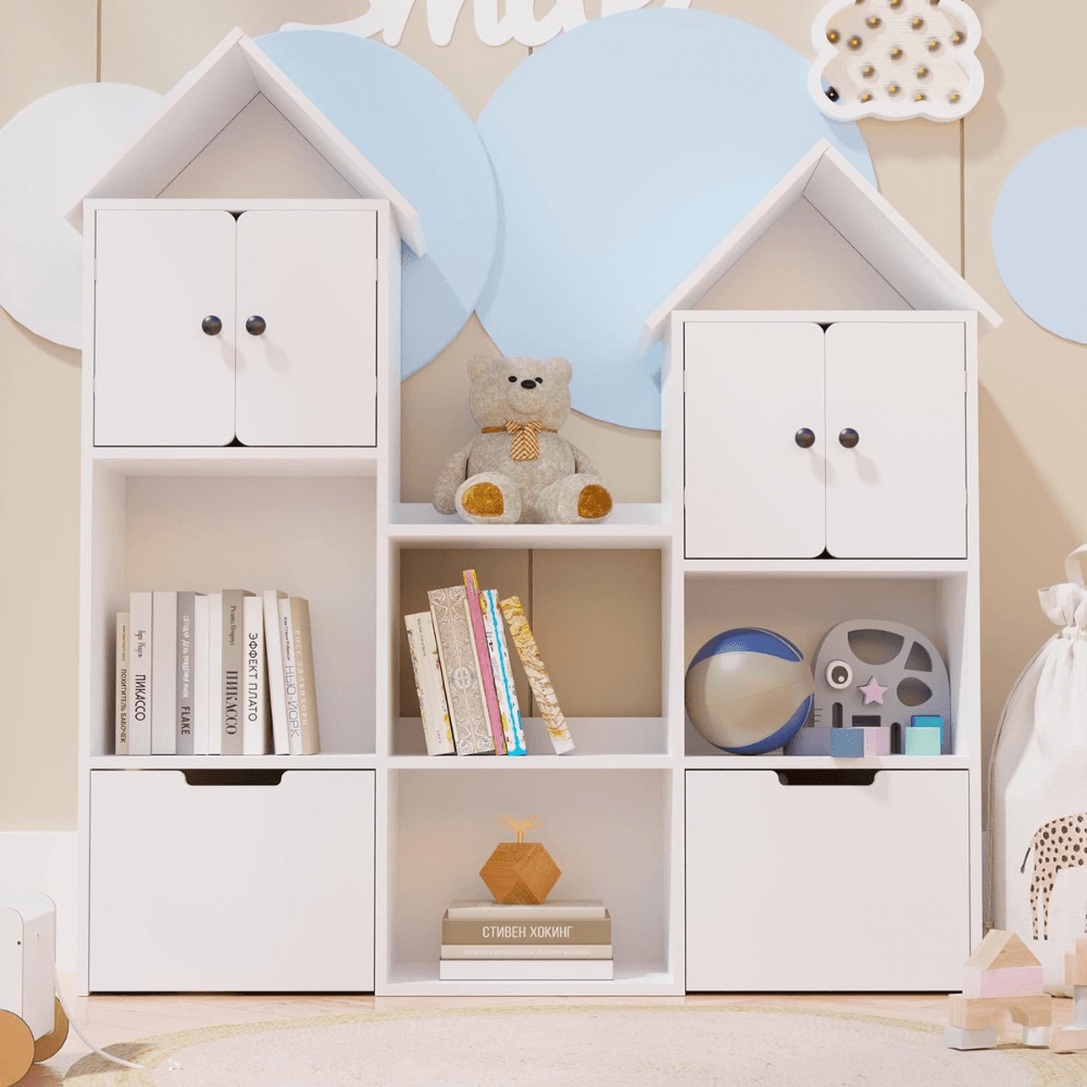 ibrero Estante Infantil Armado Casa Hiroki - Muebles Bonno - Promart