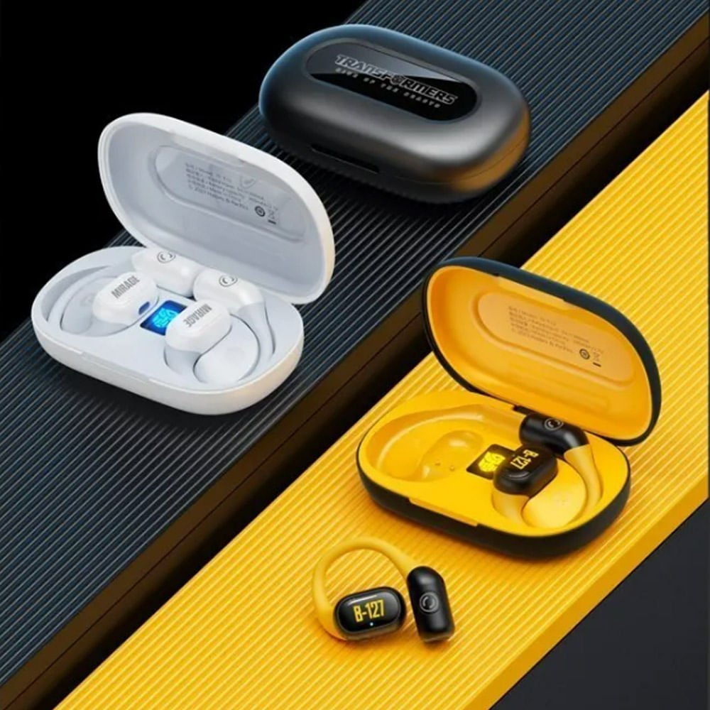 Audífonos Inalámbricos TRANSFORMERS TF-T13 Amarillo - Promart