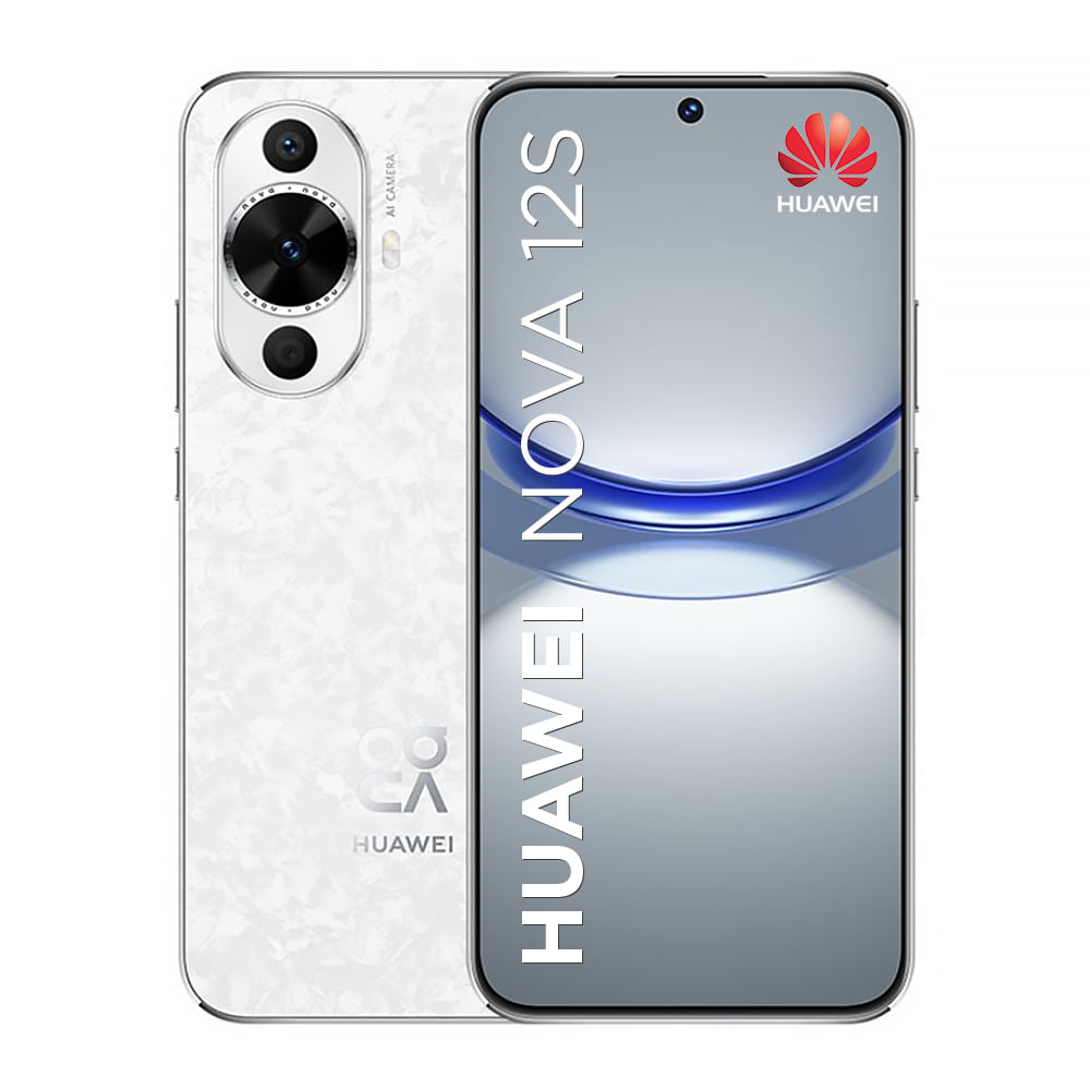 Celular HUAWEI Nova 12s 8GB+256GB White - Promart