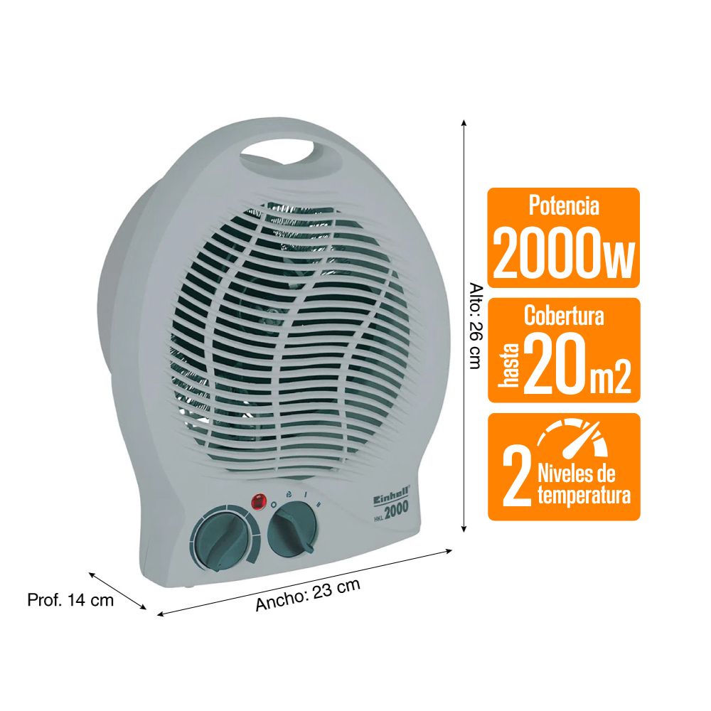 Estufa HKL2000 Einhell - Promart