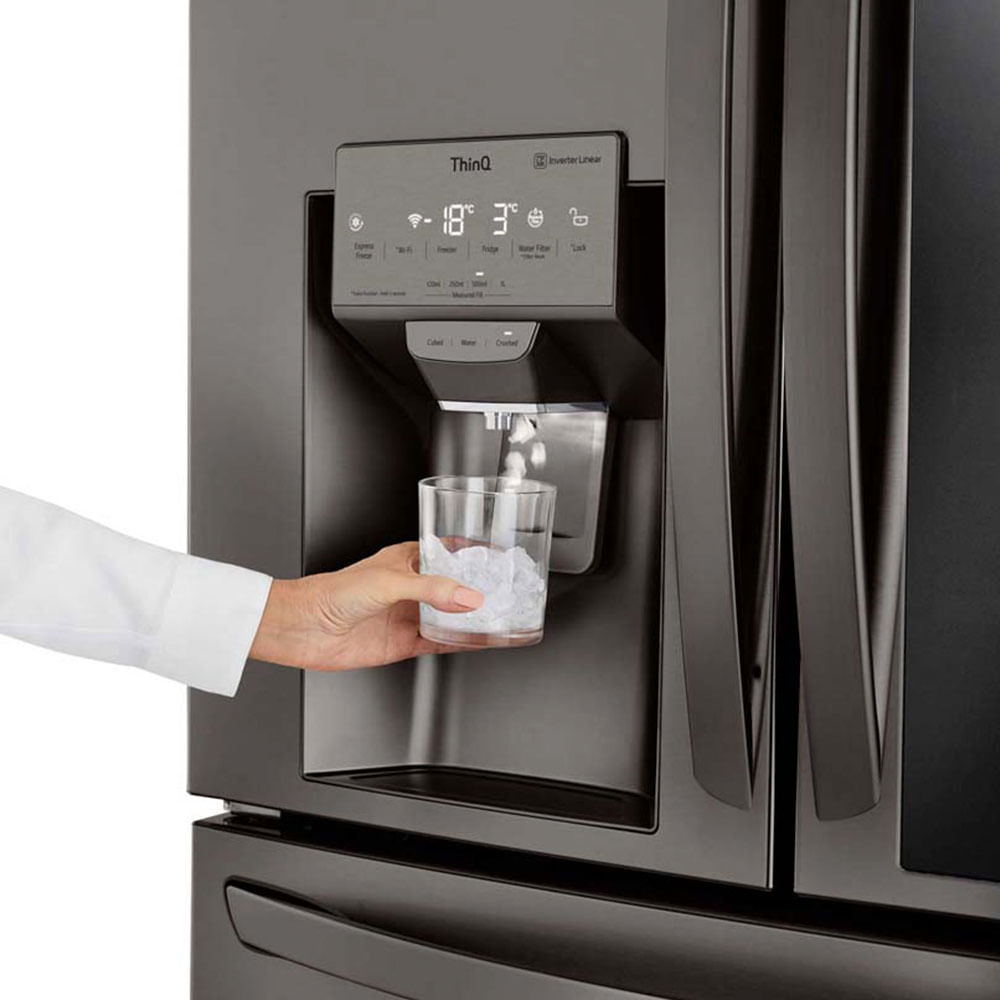Compra online la Refrigeradora LG LM85SXD French Door 679L Negro en ...