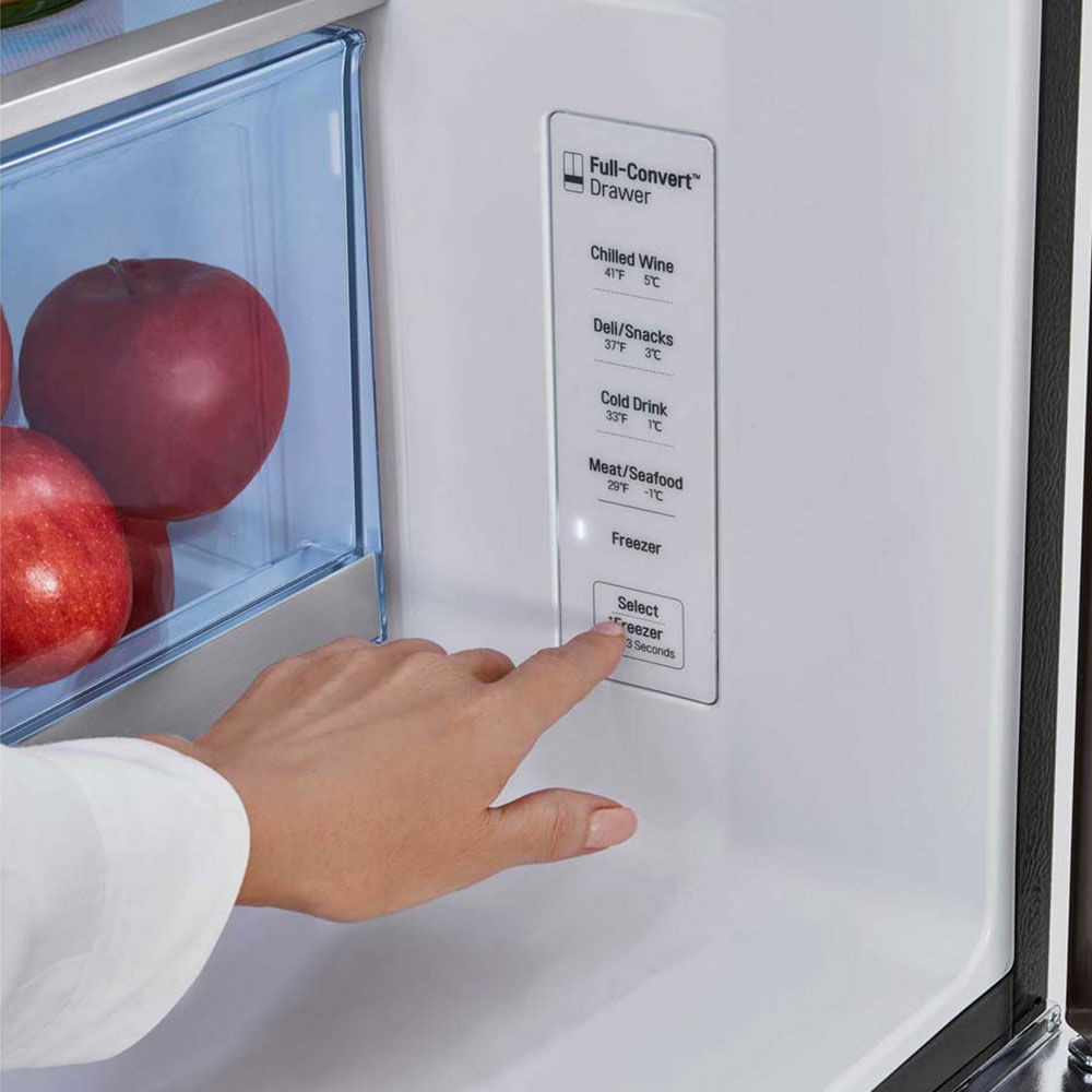 Compra online la Refrigeradora LG LM85SXD French Door 679L Negro en ...
