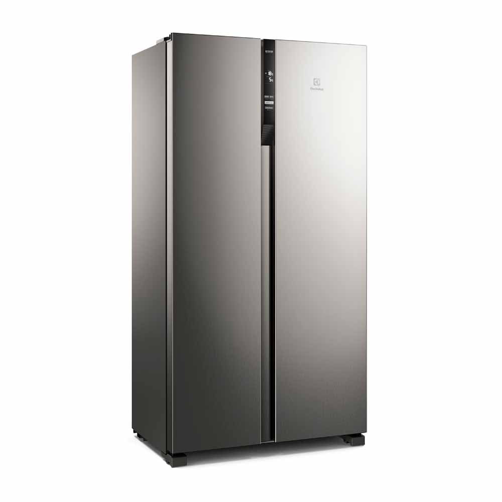 Refrigeradora Electrolux ERSA53V2HVG Side By Side 532L Gris - Promart
