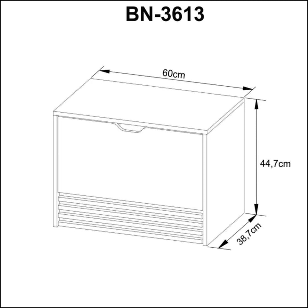 Gabinete para Baño Rosalí color Marrón 1 cajón 1 puerta TU MESITA - Promart
