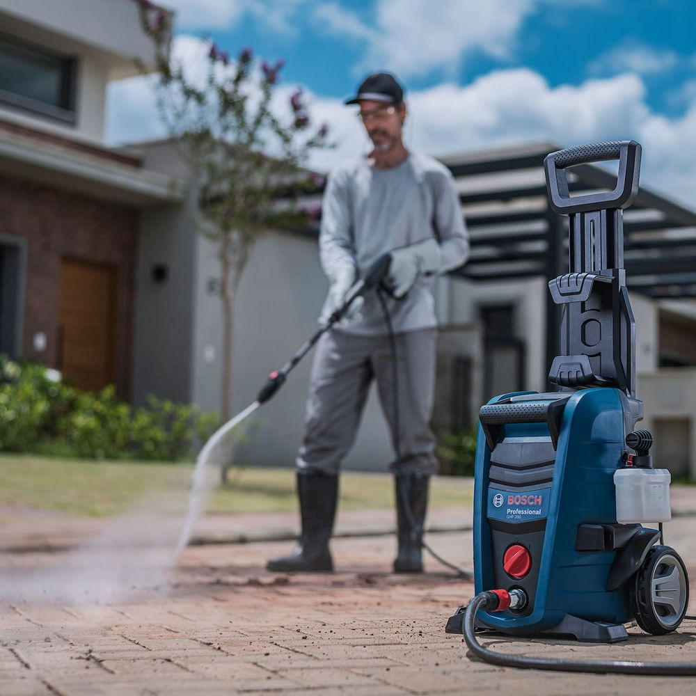 Hidrolavadora Bosch GHP 200 1700W 2000PSI 300L/h Azul - Promart
