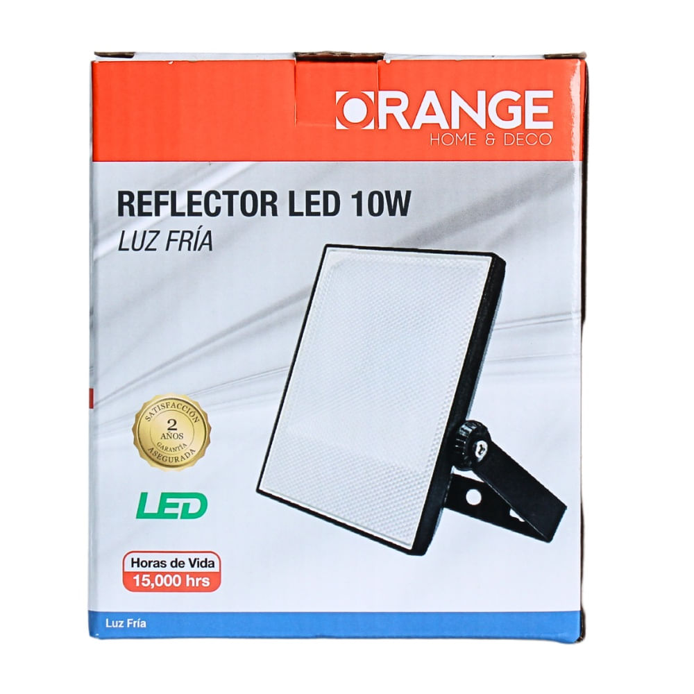 Reflector LED 10W Luz Fría G3 Orange - Promart