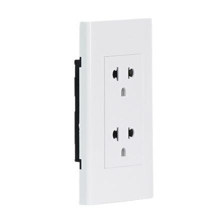 Tomacorriente Doble Universal Classic Pack x4 Orange - Promart