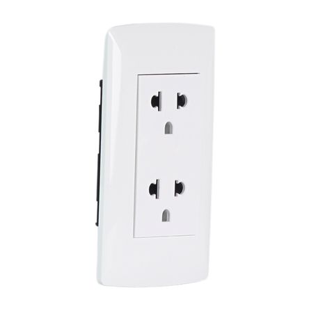 Tomacorriente Doble Univ. Basic Packx4 Orange - Promart