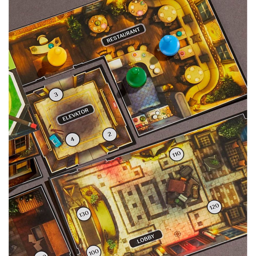 Clue Hasbro Gaming Escape The Midnight Hotel - Promart