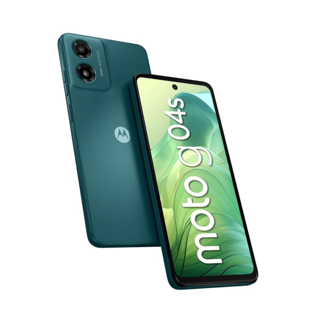 Celular Motorola Moto G04S 4+128GB Verde Aurora - Promart