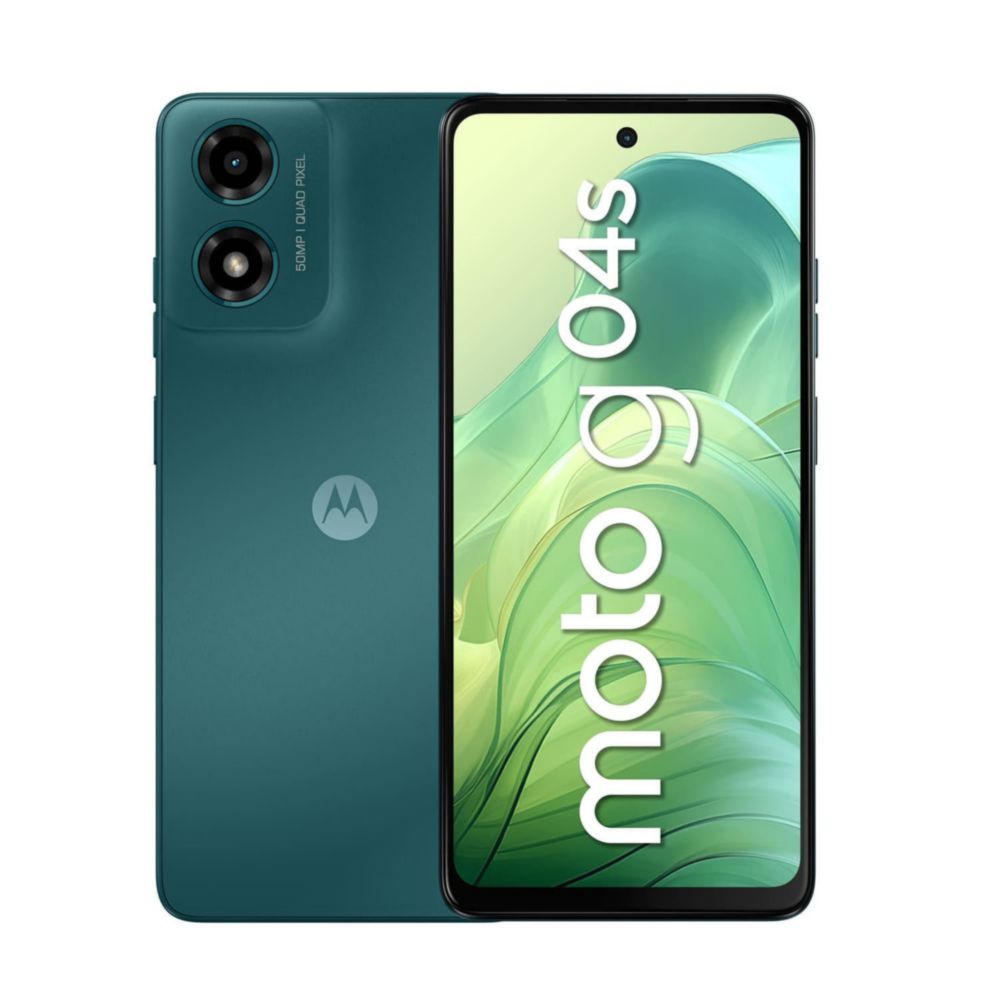 Celular Motorola Moto G04S 4+128GB Verde Aurora - Promart