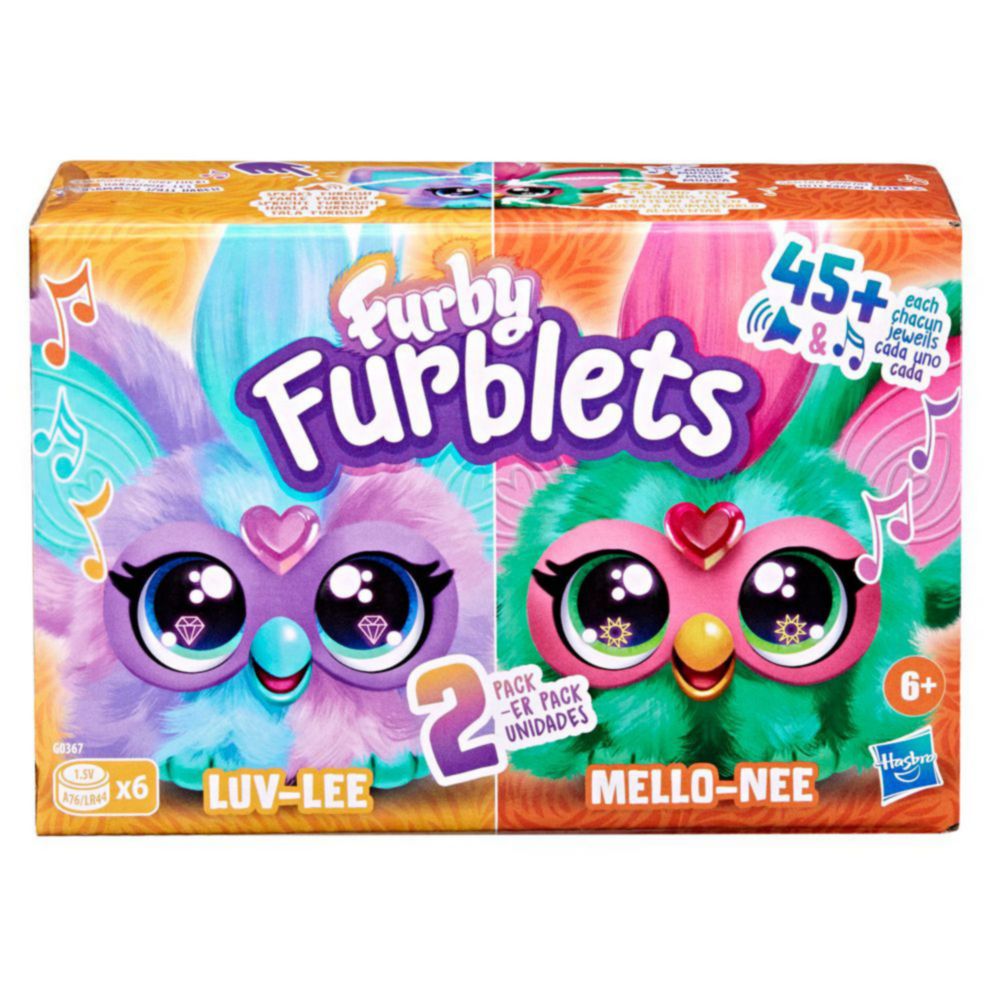 Amigo Interactivo Furby Furblet 2 Luv Lee Y Mello Nee - Promart