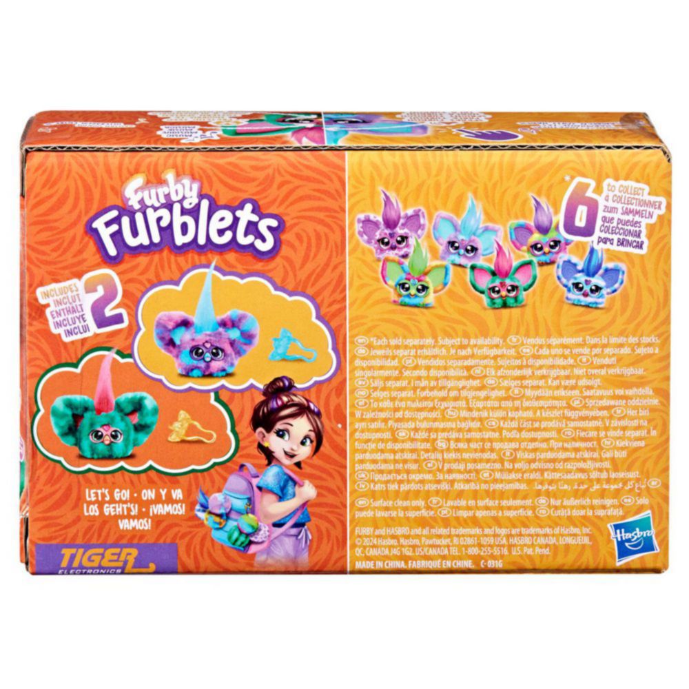 Amigo Interactivo Furby Furblet 2 Luv Lee Y Mello Nee - Promart