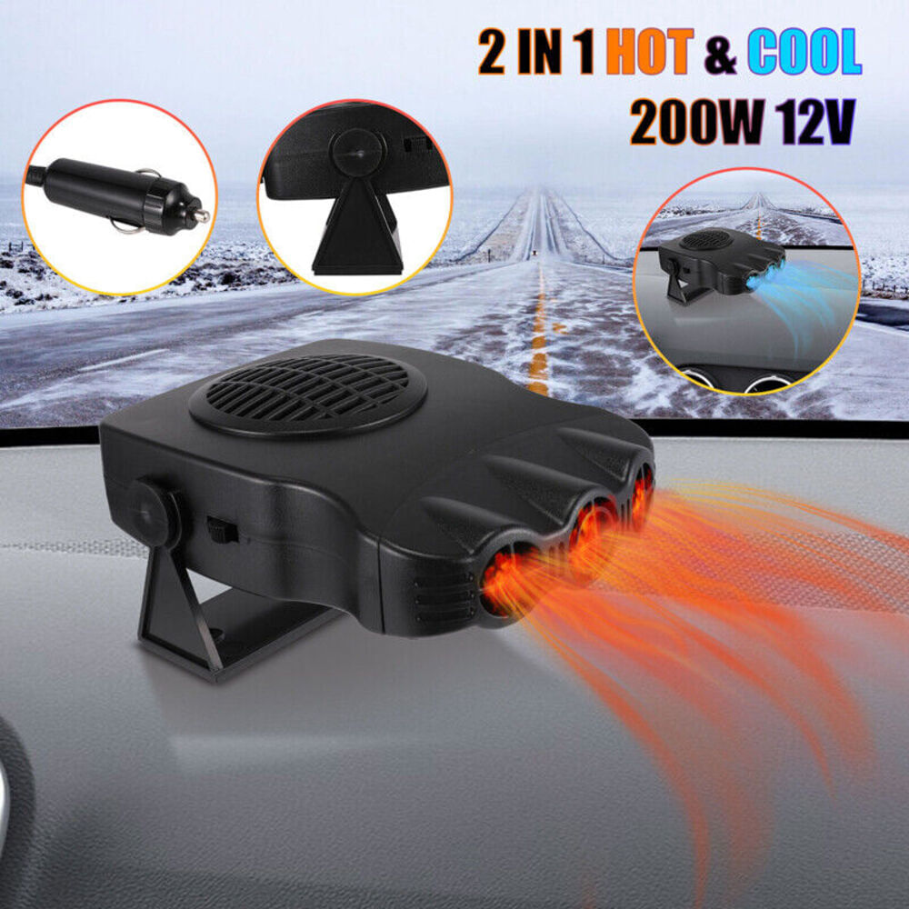 Calefactor para Auto Coche Eléctrico Portátil Termostato Calefacción ...