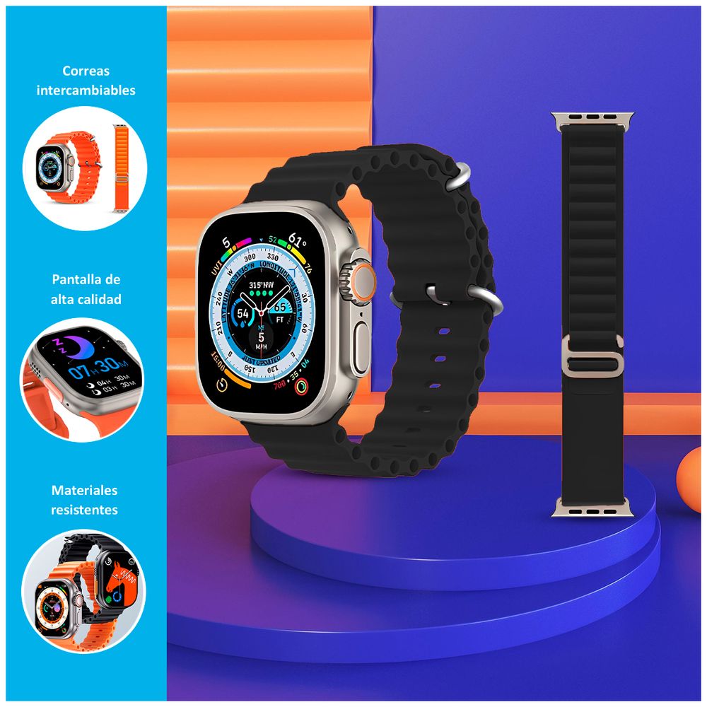 Smartwatch Z69 Ultra Inalámbrico | Negro - Promart