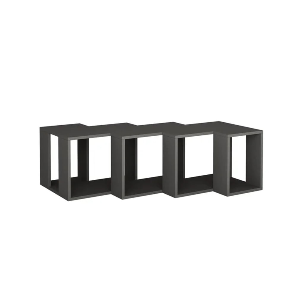 Mesa de TV Multiusos Samir color Negro TU MESITA - Promart
