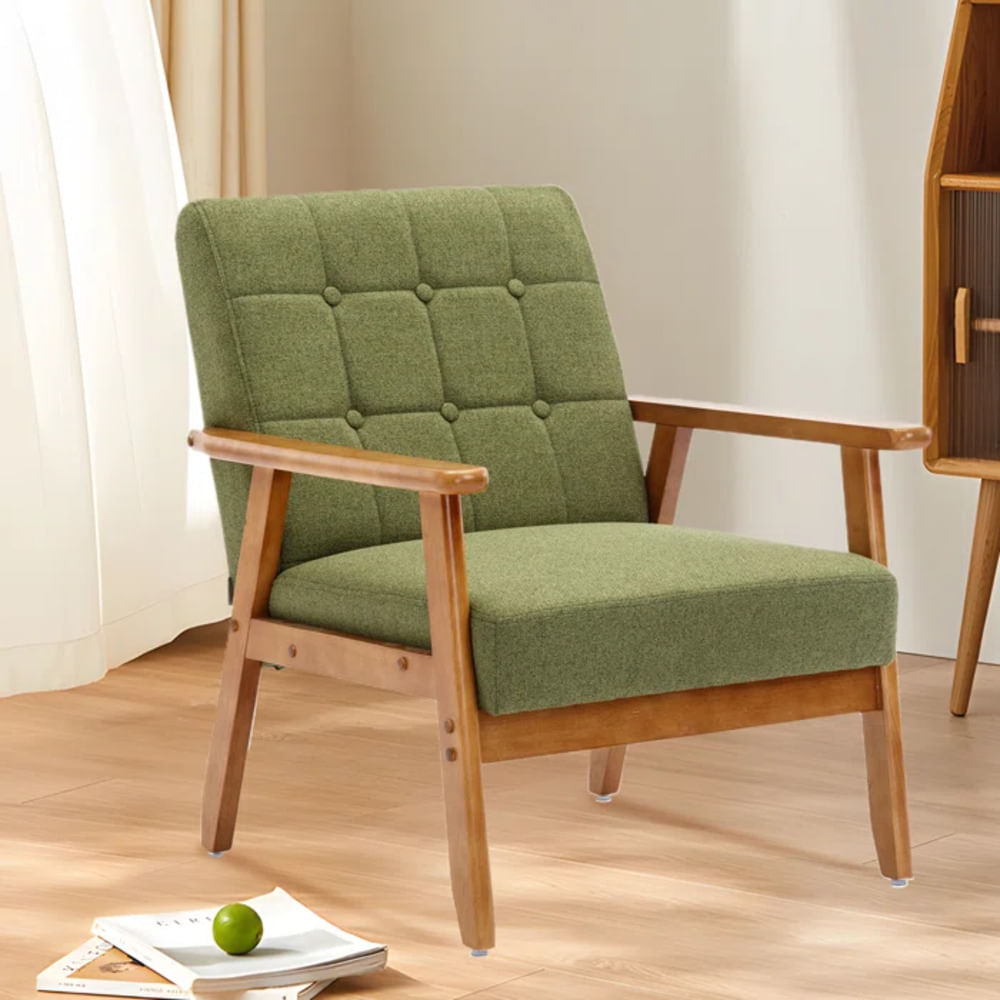 Butaca Clásica Alice color Verde TU MESITA - Promart