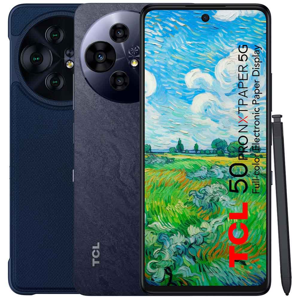 Smartphone TCL 50 PRO NXTPAPER 6.64" 8GB 512GB 50 MP + 8 MP + 2 MP Gris C+P - Promart