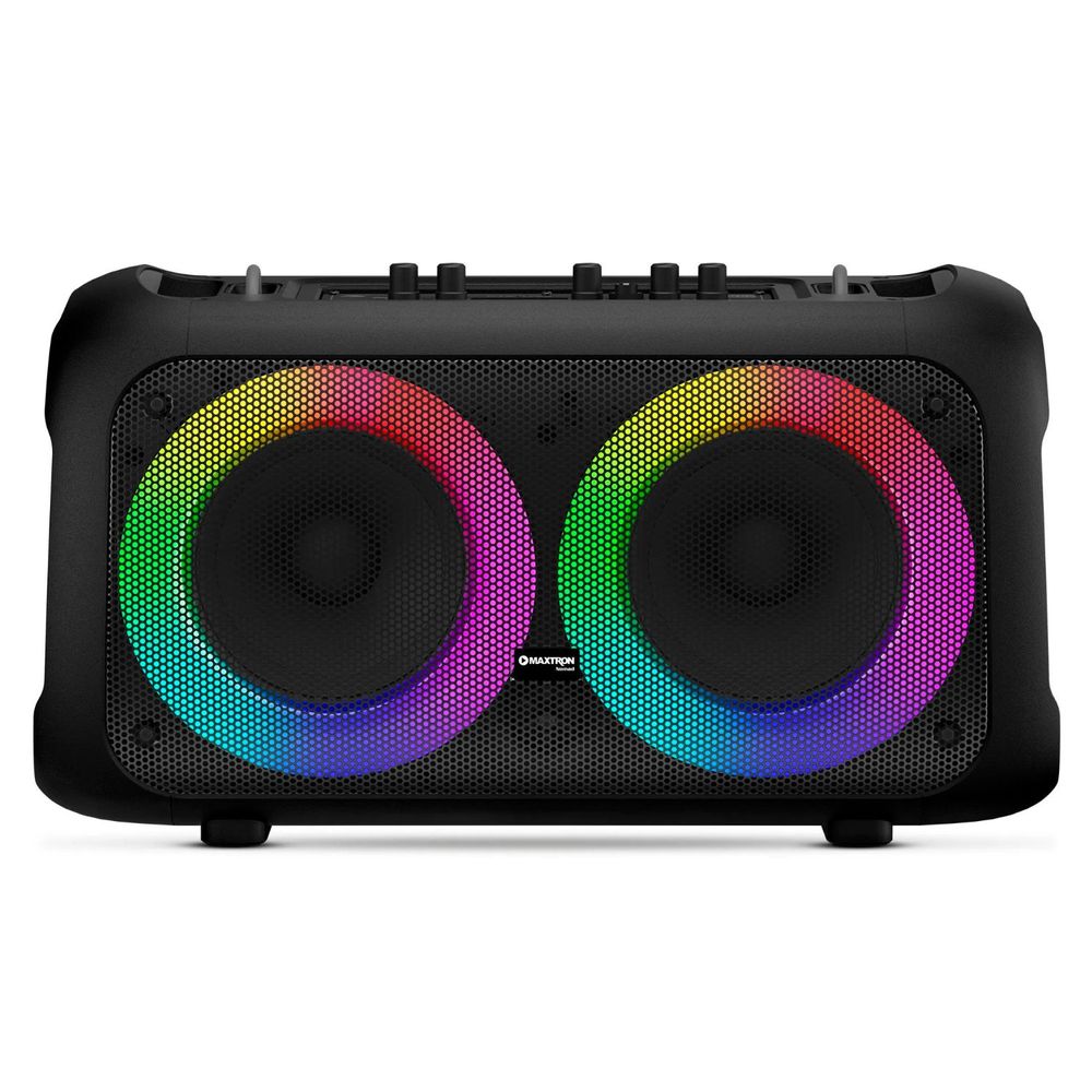 Parlante Torre de Sonido Maxtron MX401 Micrófono USB BT LED RGB DISCO ...
