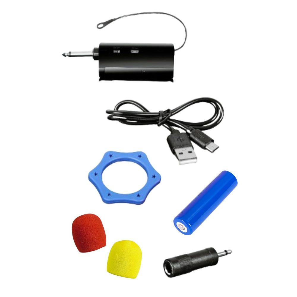 Micrófono Maxtron MX738RX Vocalist UHF Recargable Tipo C - Promart