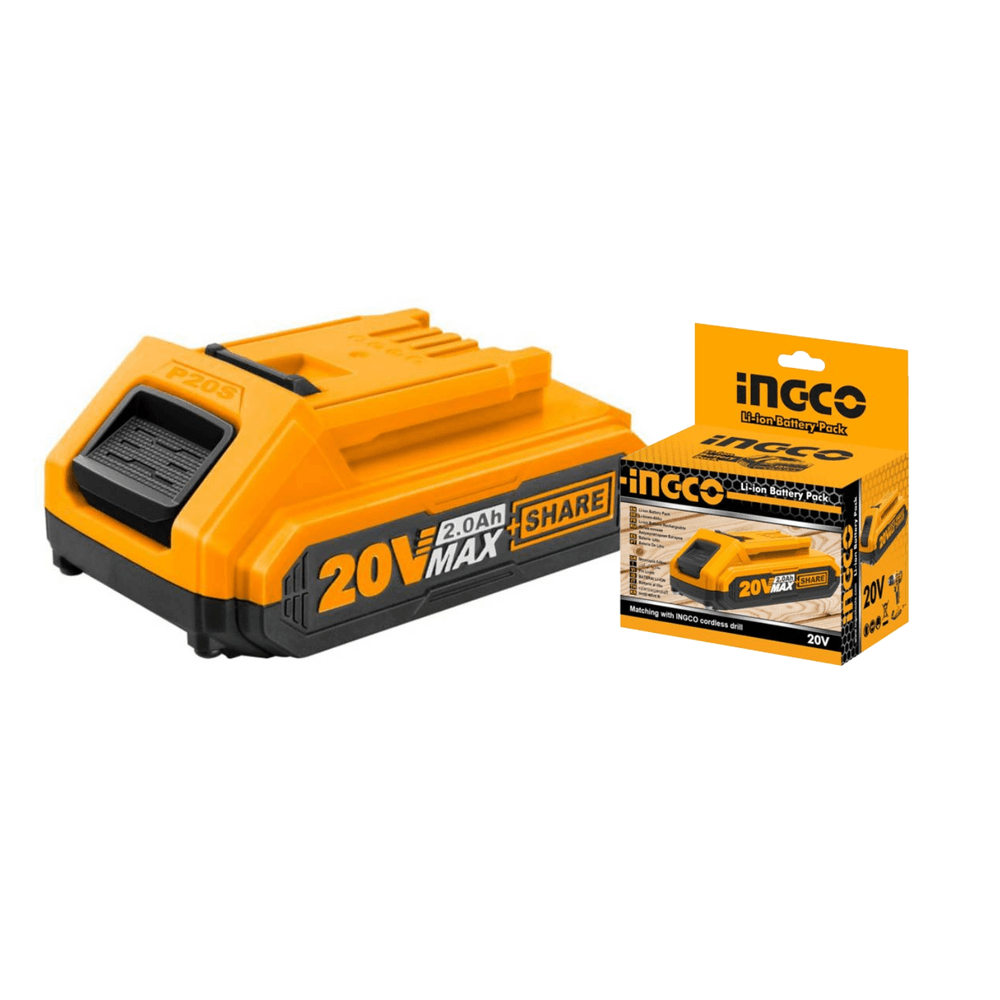 Taladro Atornillador 52nm + 2 Baterías 2ah y Cargador Ingco CDLI20453 ...