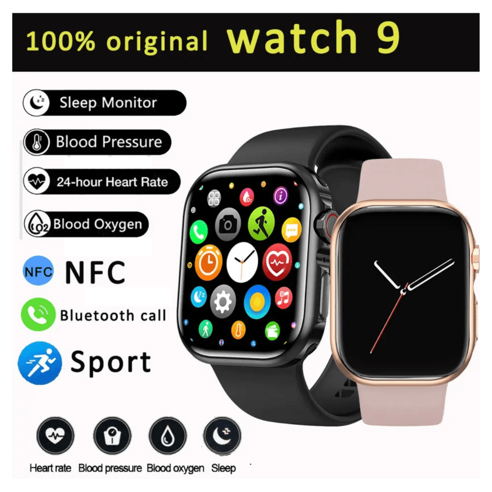 Pack Smartwatch W29 Pro memoria 2GB Negro y Audífonos Pro 6 Blanco ...