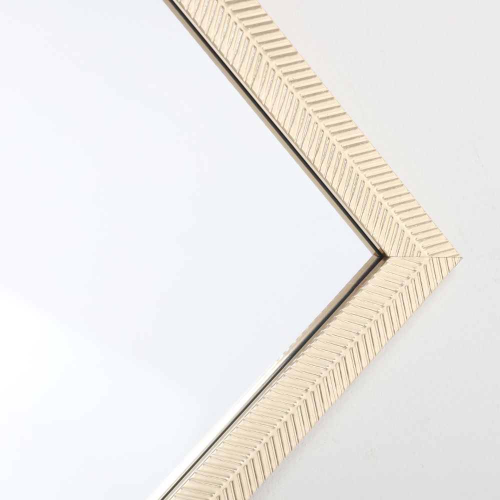 Espejo Rectangular Dorado 30x120cm Orange - Promart