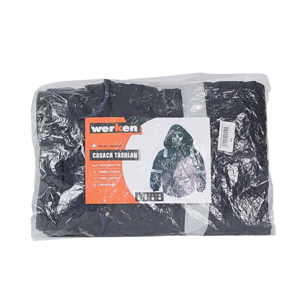 Casaca Tashlan Polar con cintas reflectivas Talla: Medium Werken - Promart