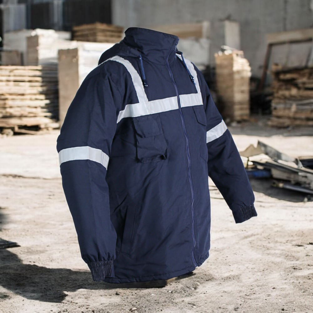 Casaca Tashlan Polar con cintas reflectivas Talla: Medium Werken - Promart