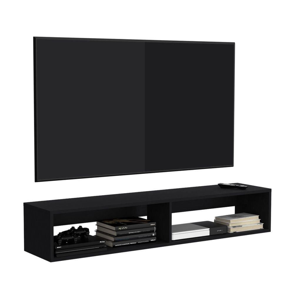 Rack flotante de TV 70" R-150 Negro Tuhome - Promart